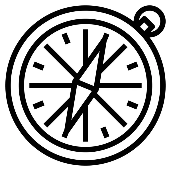 Compass Direction Location Icon Outline Style Stock Vector By ©iconfinder 461847488