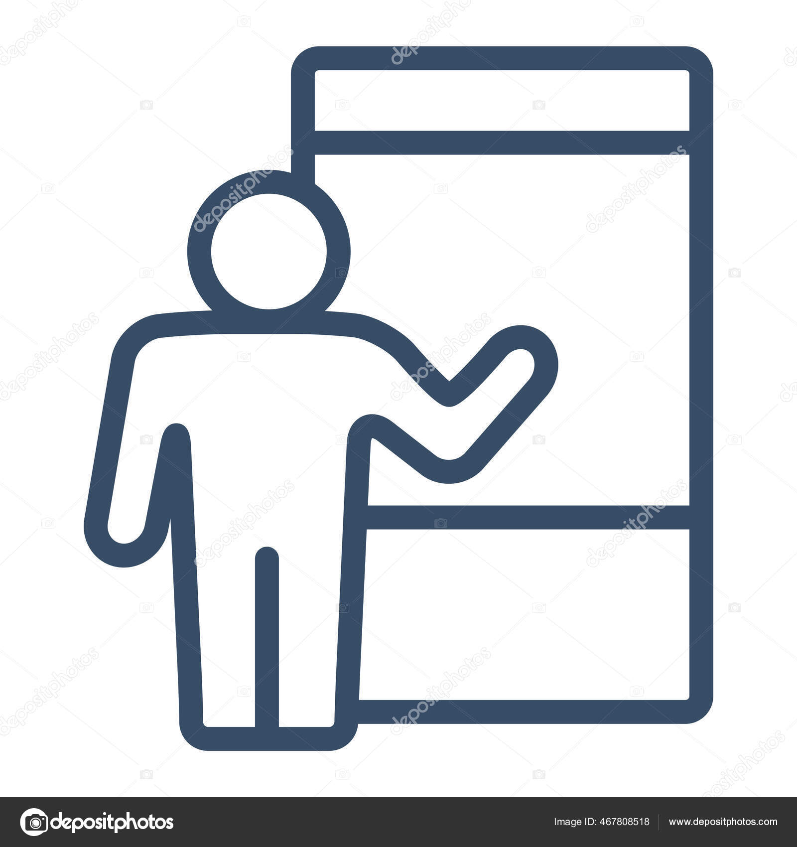 Help Information Infotainment Icon Outline Style Stock Vector Image by ...