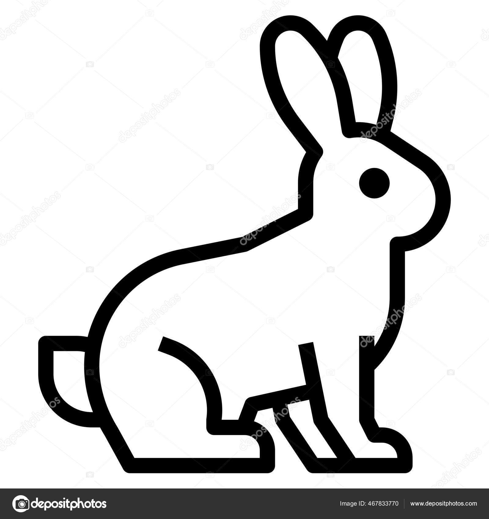 Rabbit Outline