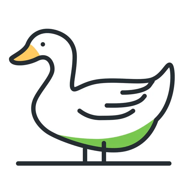 Duck Animals Mammal Icon Stock Vector by ©iconfinder 526564078