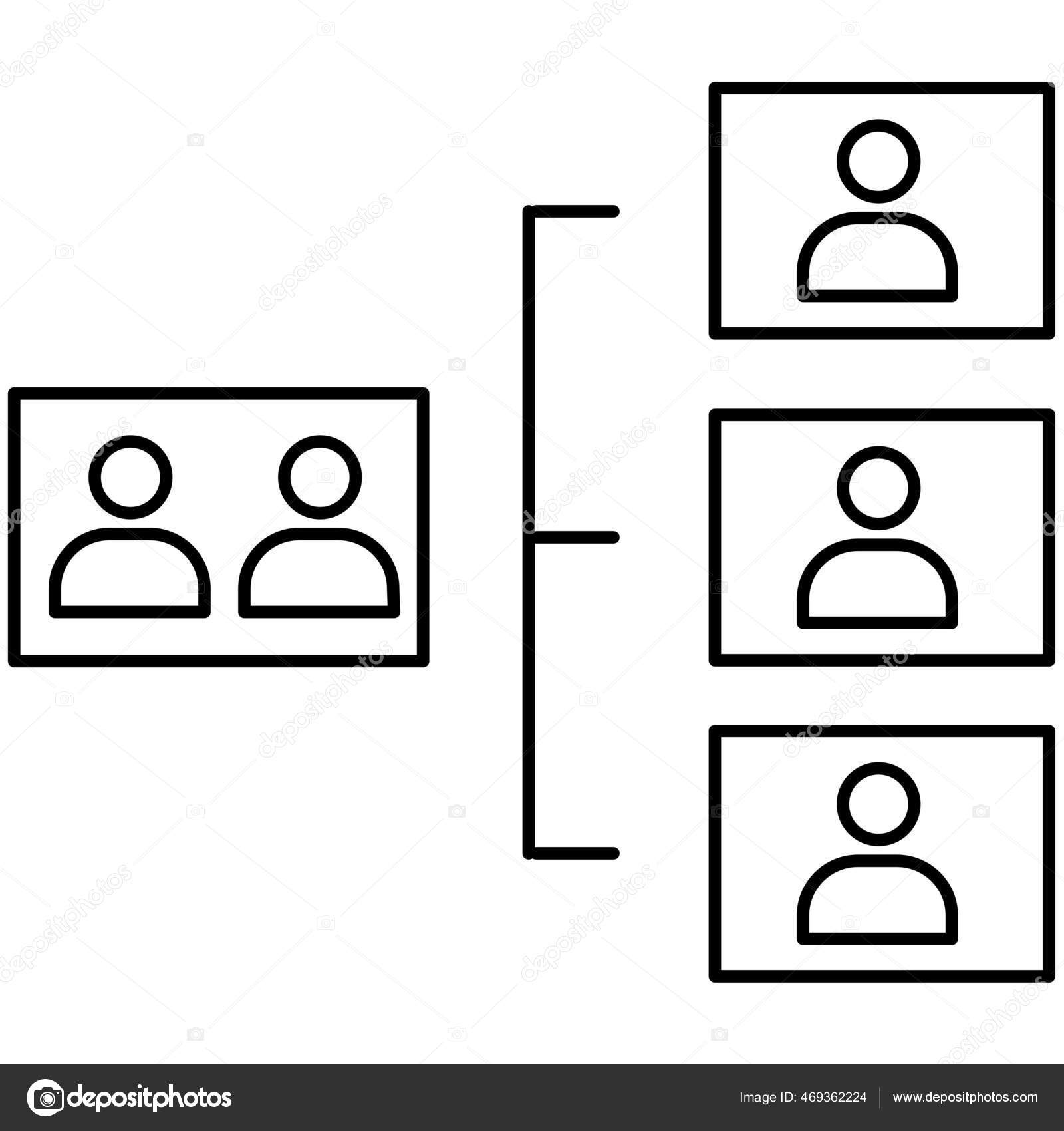 Data Flow Design Development Icon Outline Style Stock Vector by ...