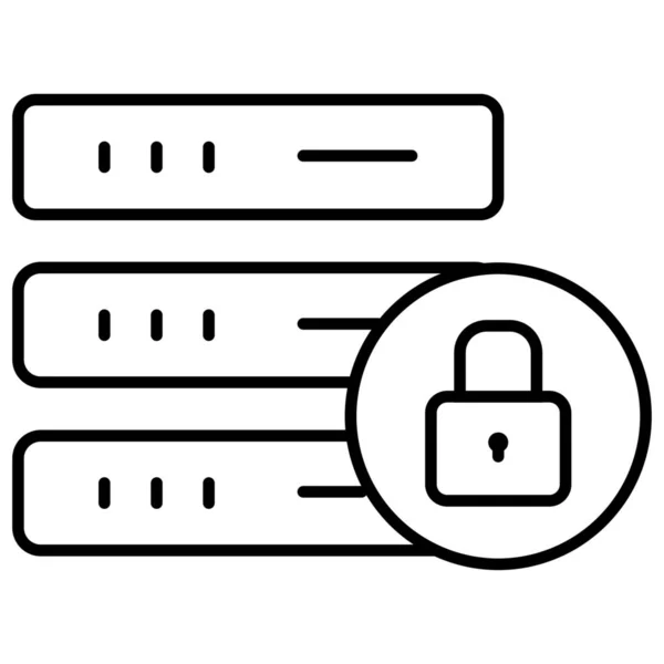Data Database Locked Icon Stock Vector Image by ©iconfinder #490748424