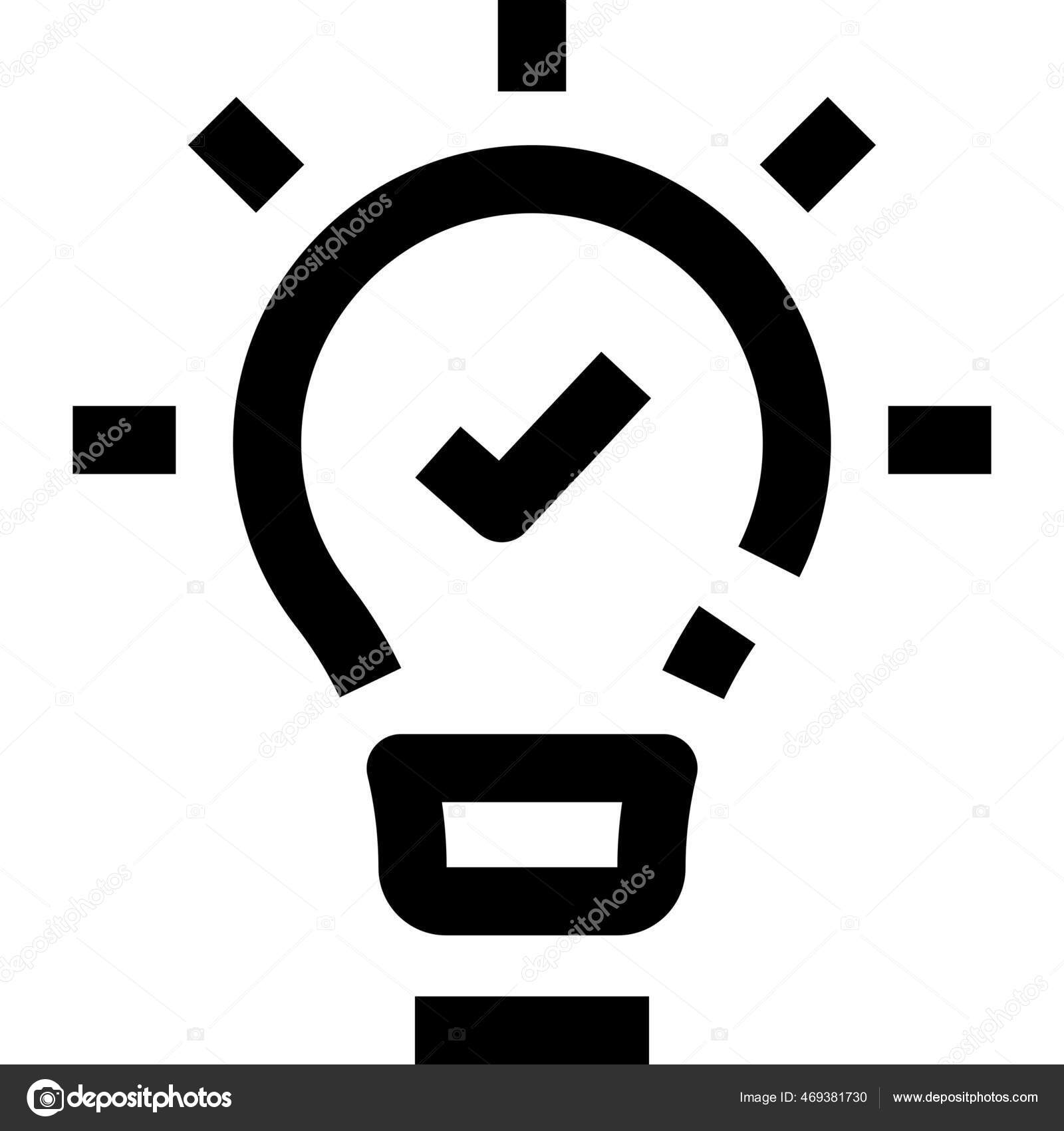 Hito Lanzamiento Tren Solución Icono Vector de stock por ©iconfinder ...