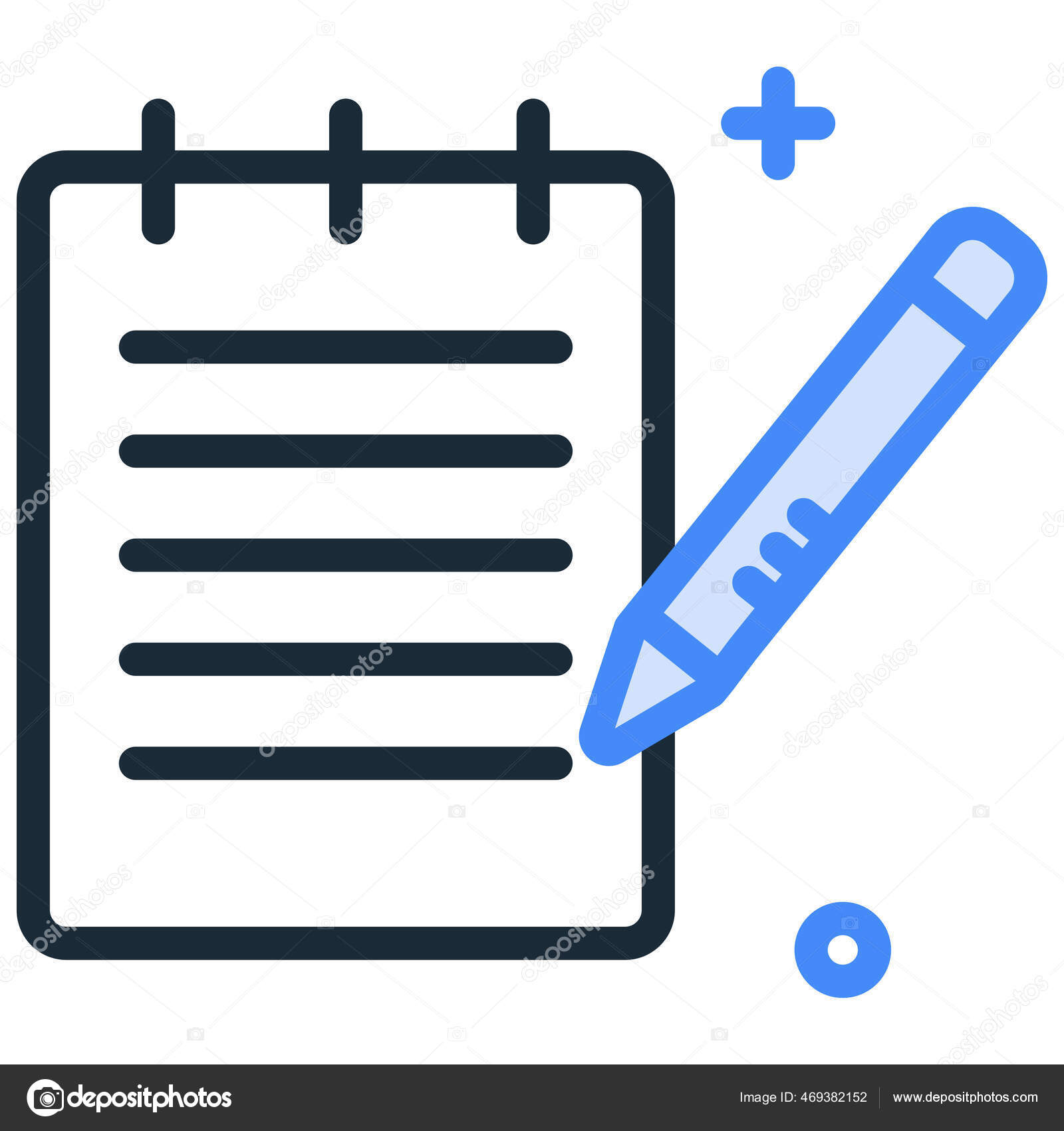 Notepad And Pen Icon