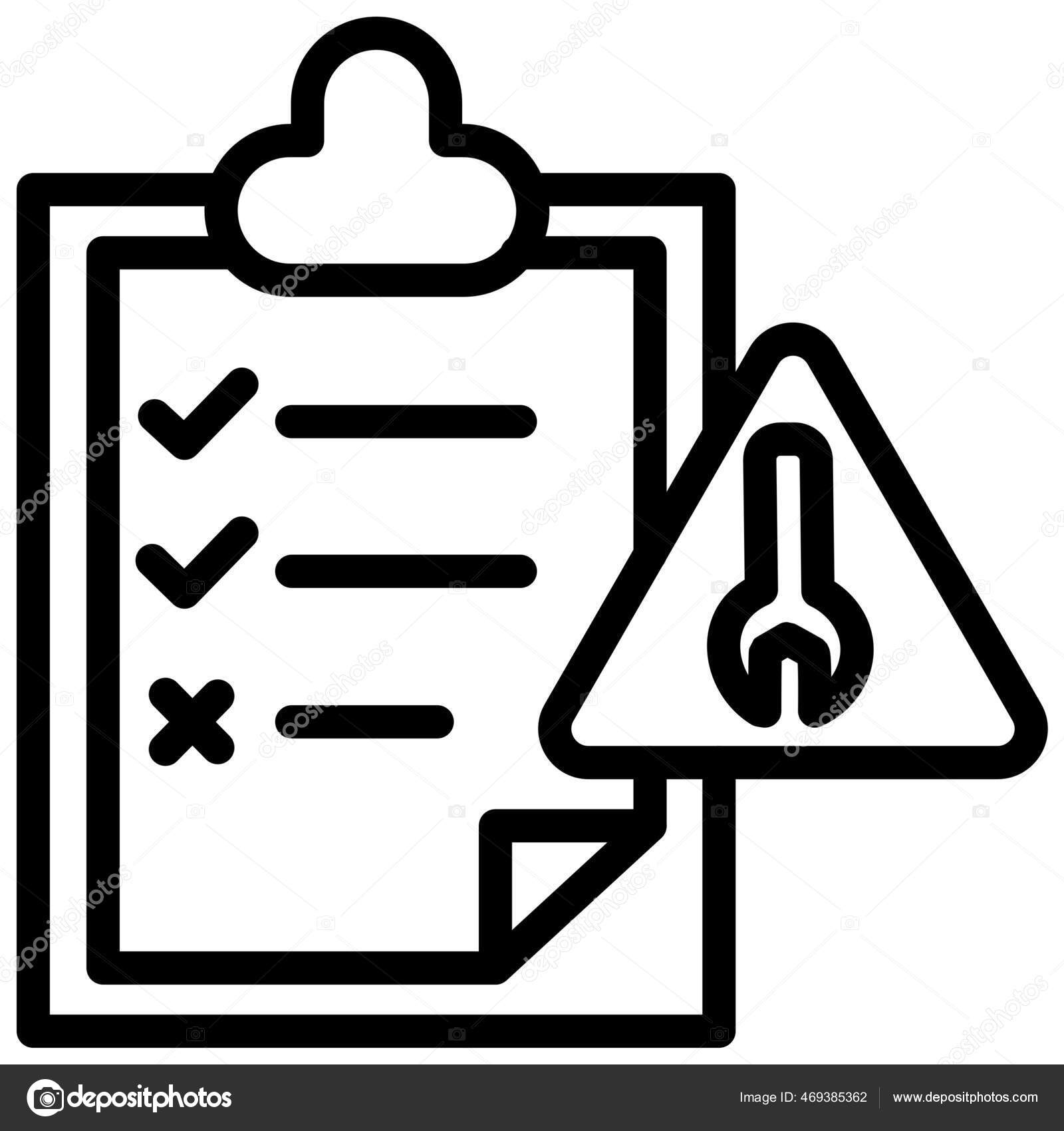 Icono Defectos Errores Ágiles Estilo Esquema vector, gráfico vectorial ...