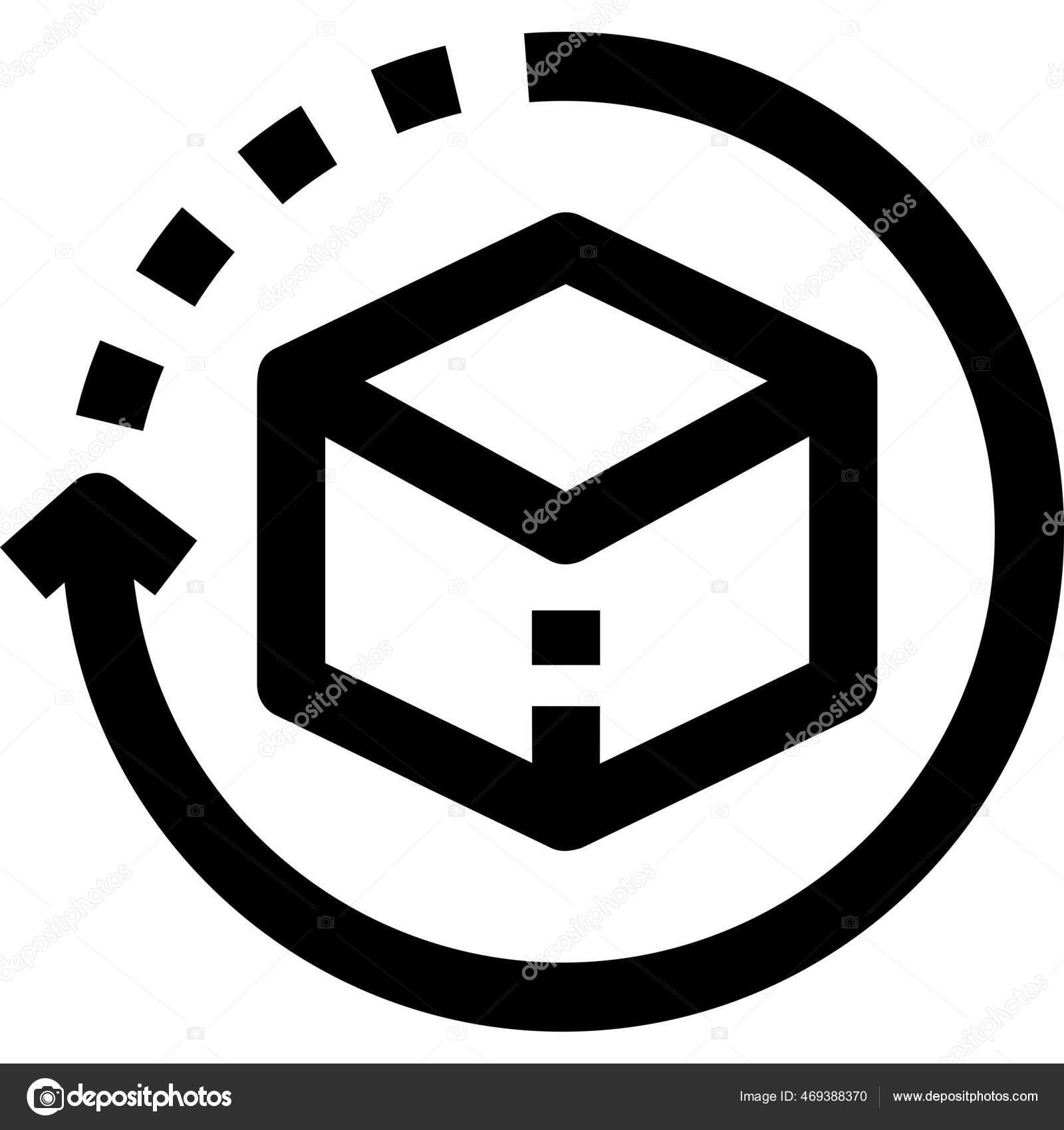 Delay Deliverable Late Development Icon Stock Vector Image by ...