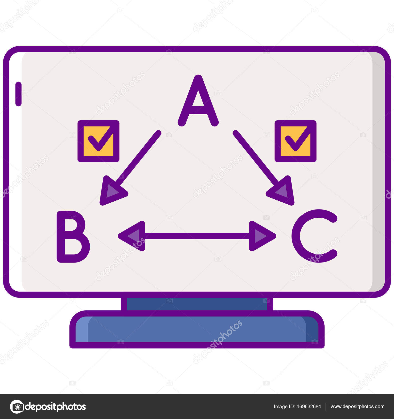 Causation Check Mark Computer Icon Stock Vector by ©iconfinder 469632684