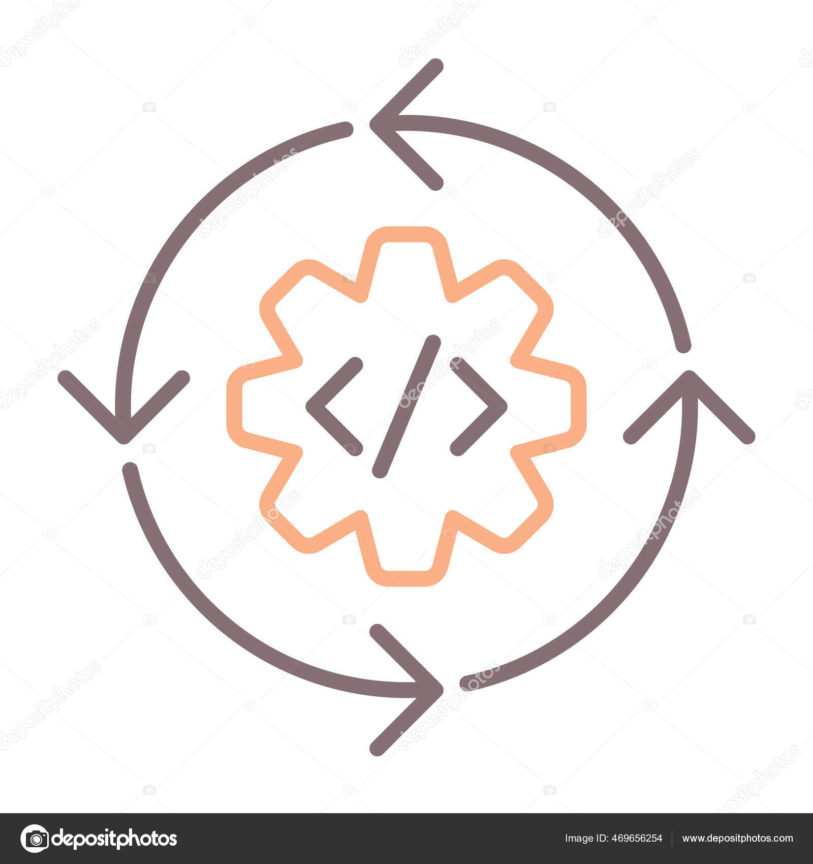 Coding Continuous Integration Icon Stock Vector Image by ©iconfinder ... Coding Continuous Integration Icon Stock Vector Image by ©iconfinder ...