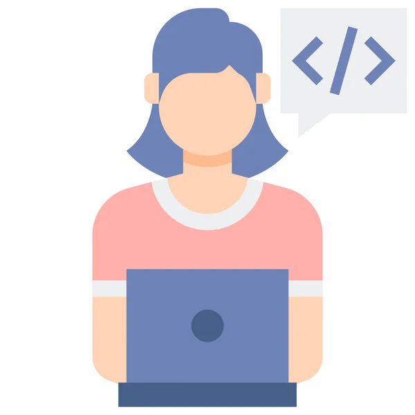 100,000 Female web developer Vector Images | Depositphotos