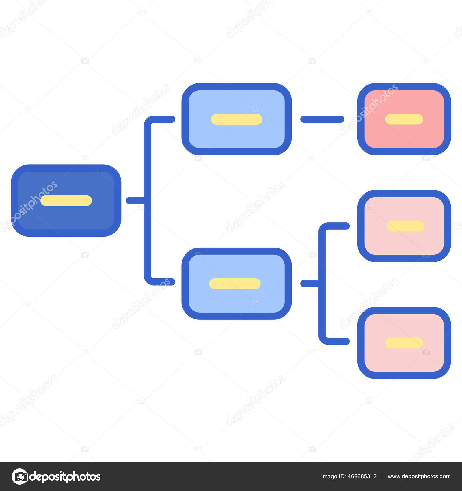 Hierarchy Horizontal Structure Icon Stock Vector by ©iconfinder 469685312 Hierarchy Horizontal Structure Icon Stock Vector by ©iconfinder 469685312