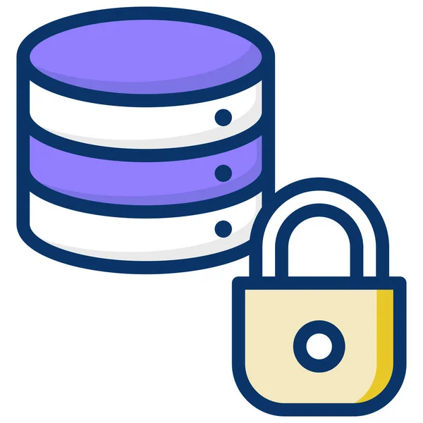 Data Database Locked Icon Stock Vector Image by ©iconfinder #490748424