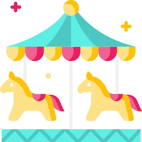 100,000 Carousel horses vector Vector Images | Depositphotos