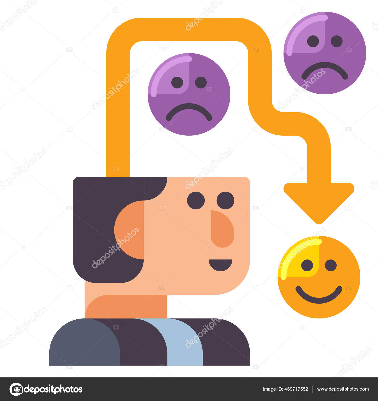 Coping Mechanism Strategies Icon Stock Vector by ©iconfinder 469717552