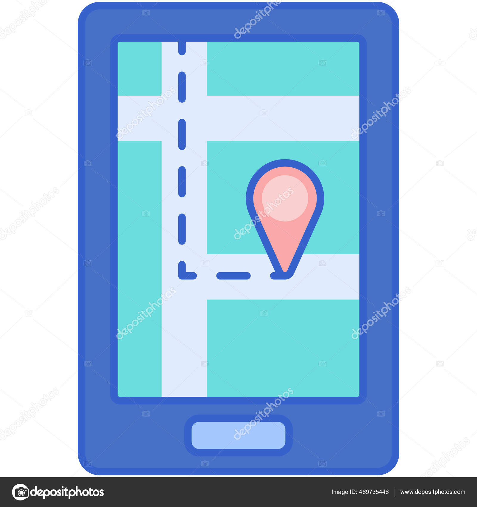 Device Electronic Navigation Icon Stock Vector by ©iconfinder 469735446
