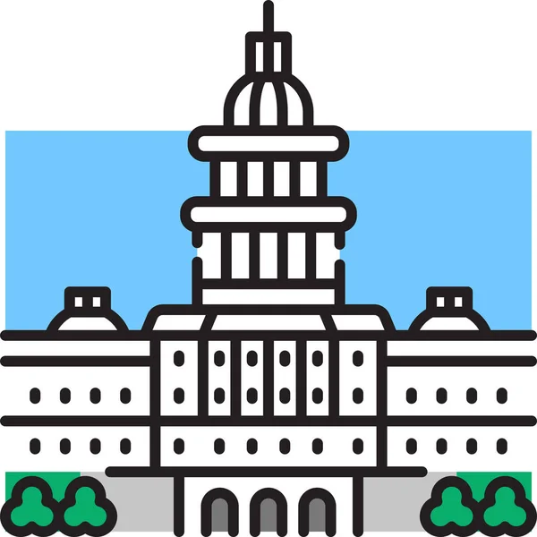 100,000 Cartoon capitol building Vector Images | Depositphotos