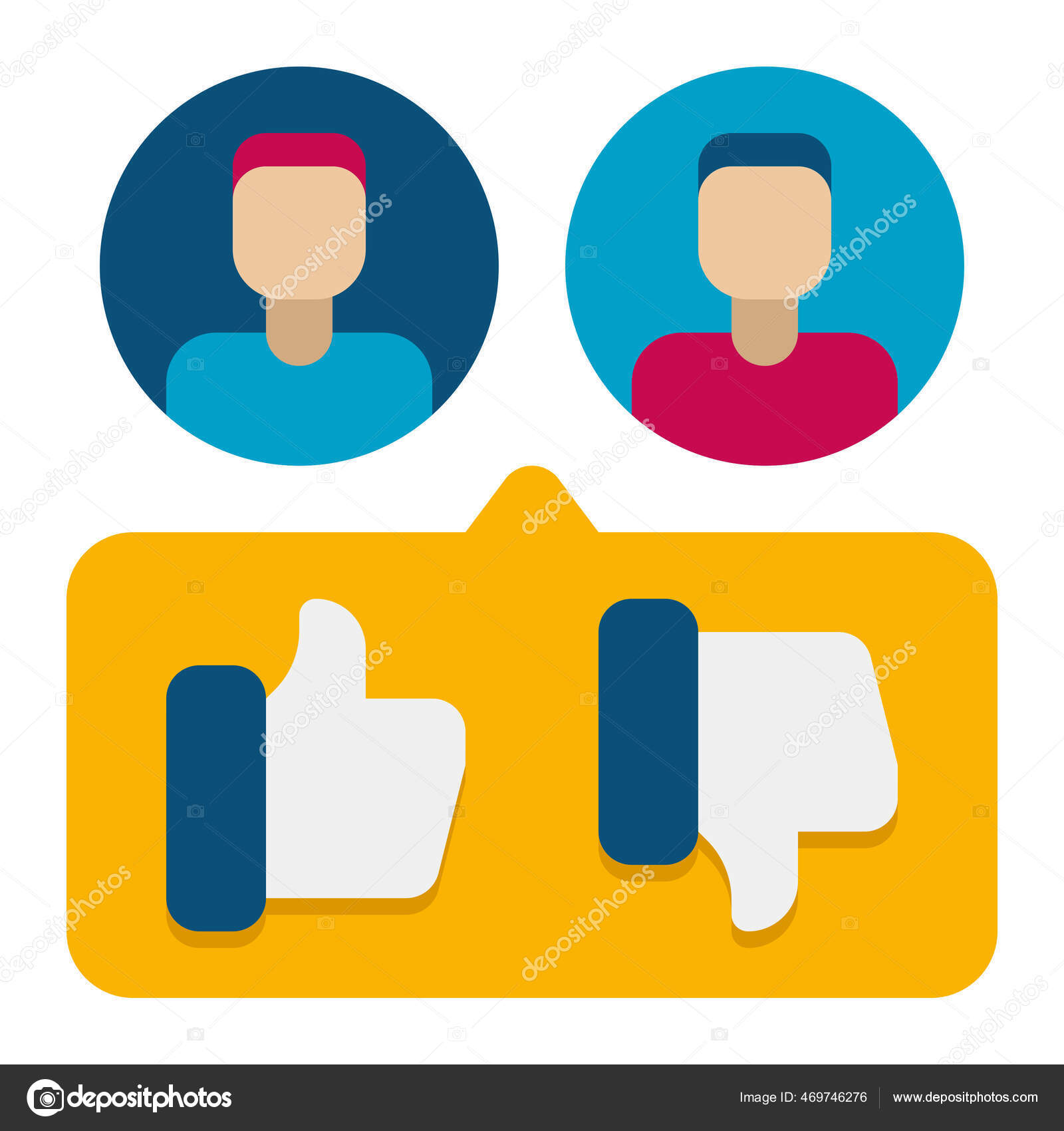 Preferencia Personal Gusto Icono Vector de stock #469746276 de ©iconfinder