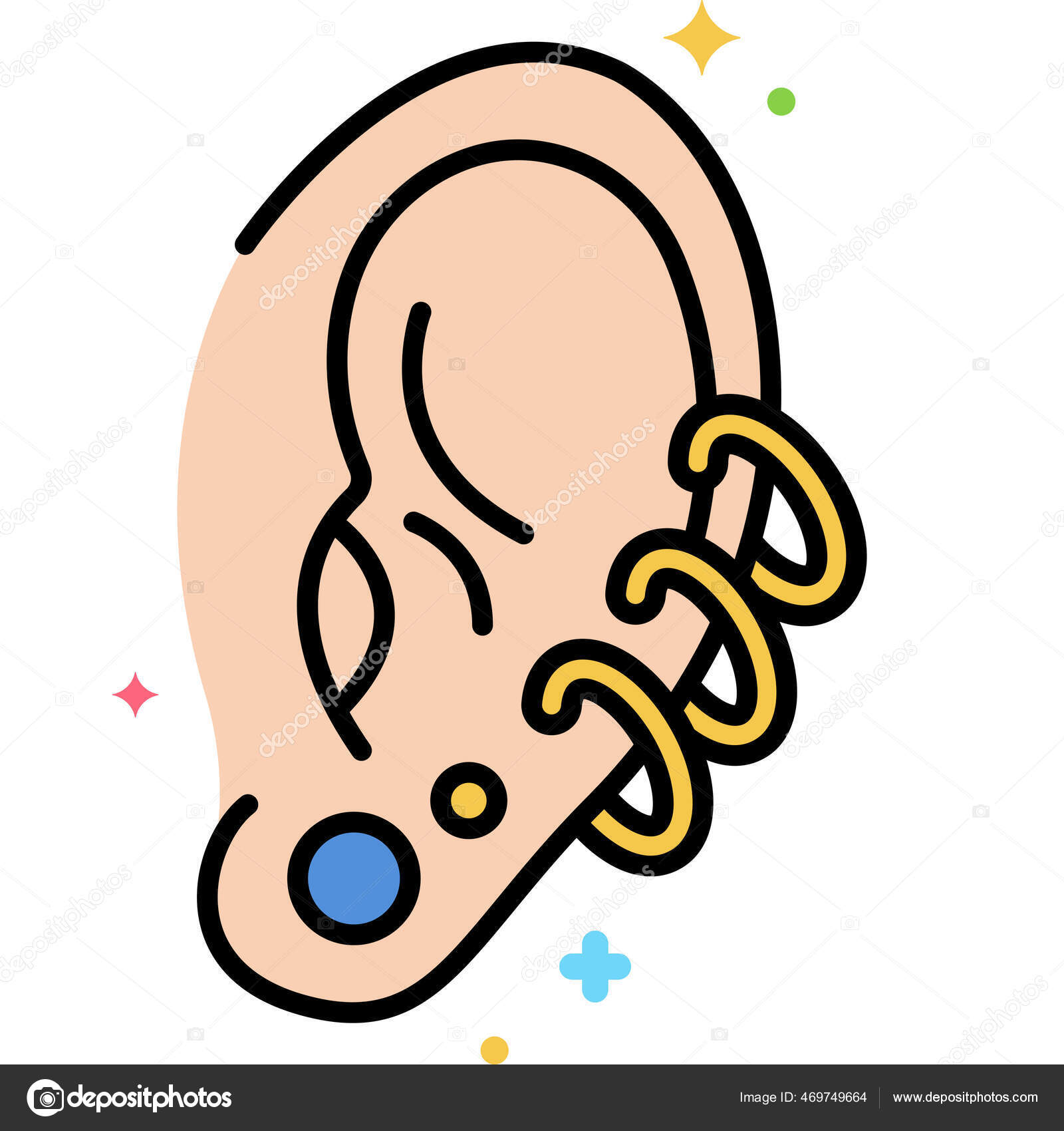 Piercing Clip Art