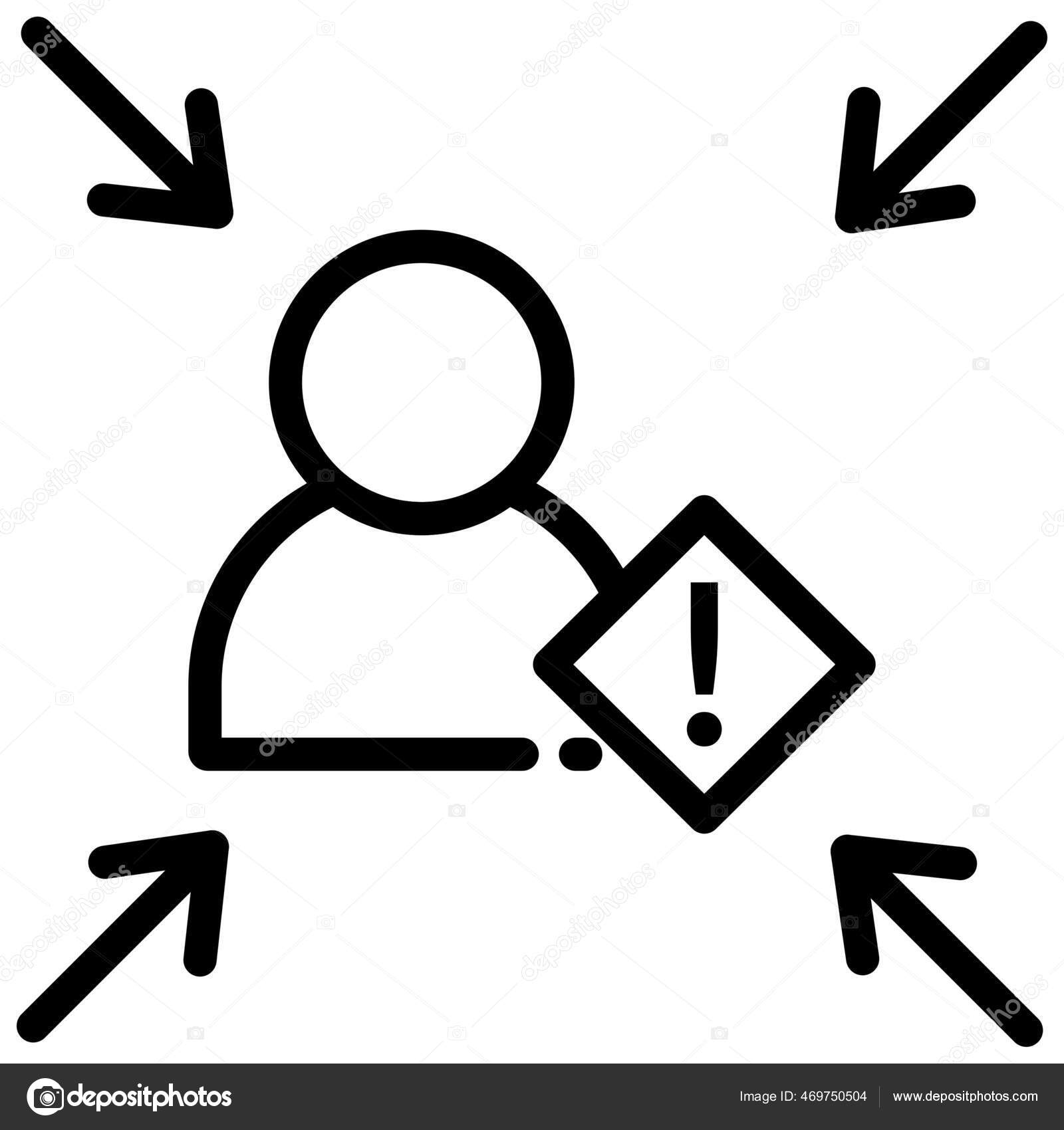 Artificial Intelligence Reducing Human Error Icon Stock Vector by ...