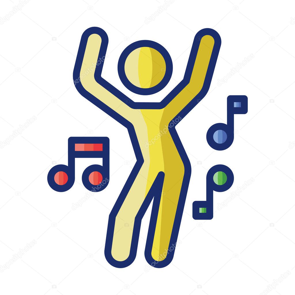 Bailando, Icono, Elemento, Moderno, Símbolo Stock Vector by ©iconfinder ...