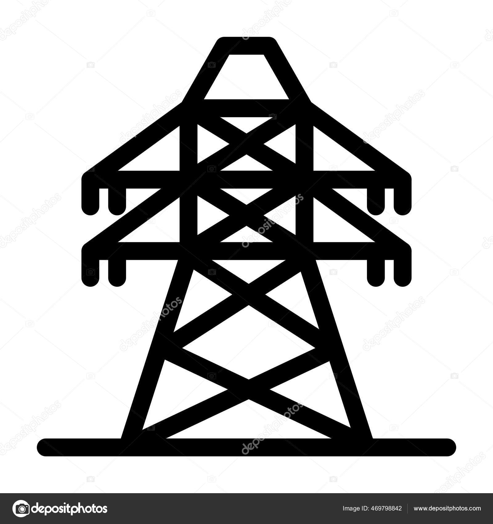 Electricity Tower Icon