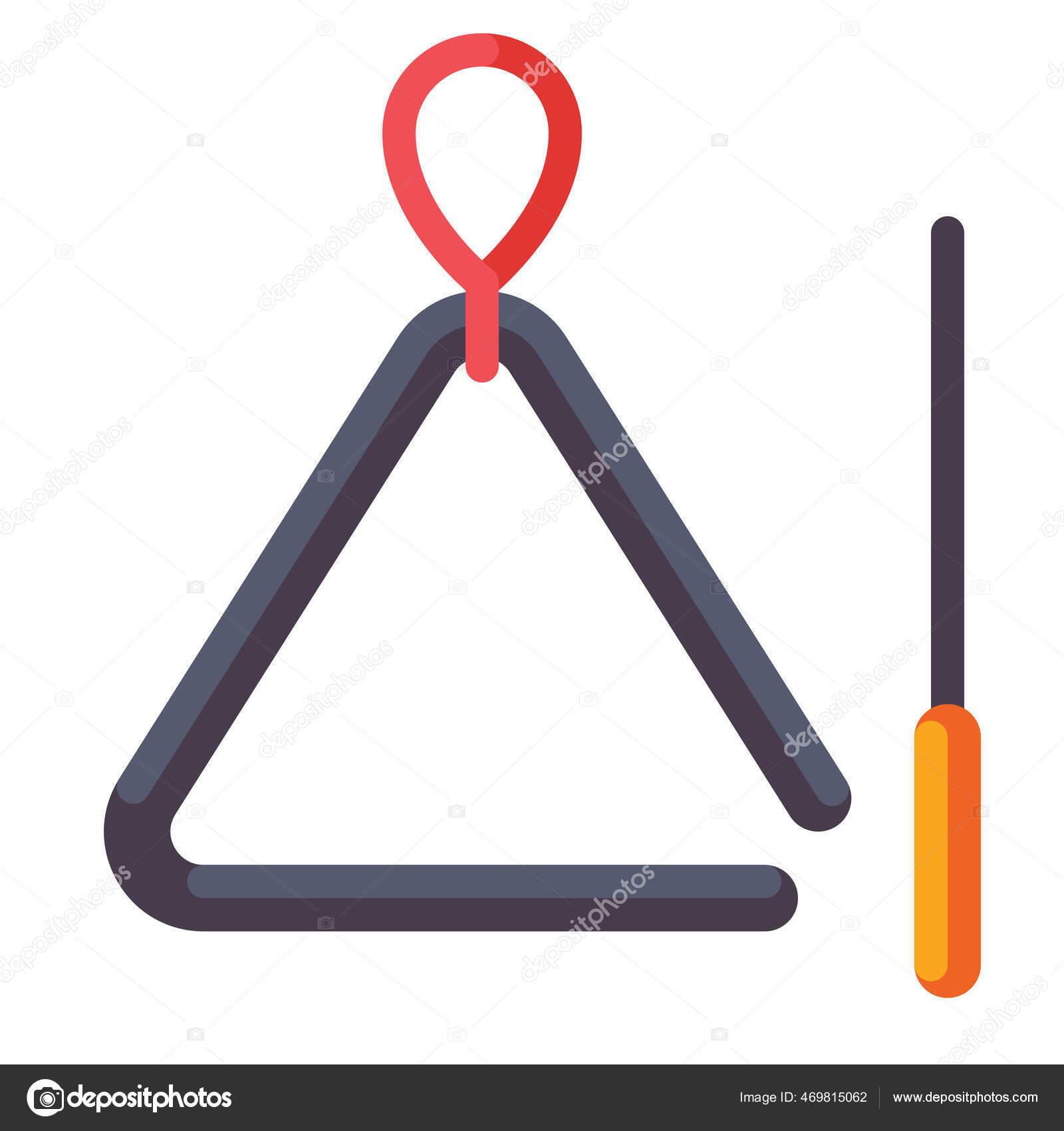 Triangle Instrument Clipart