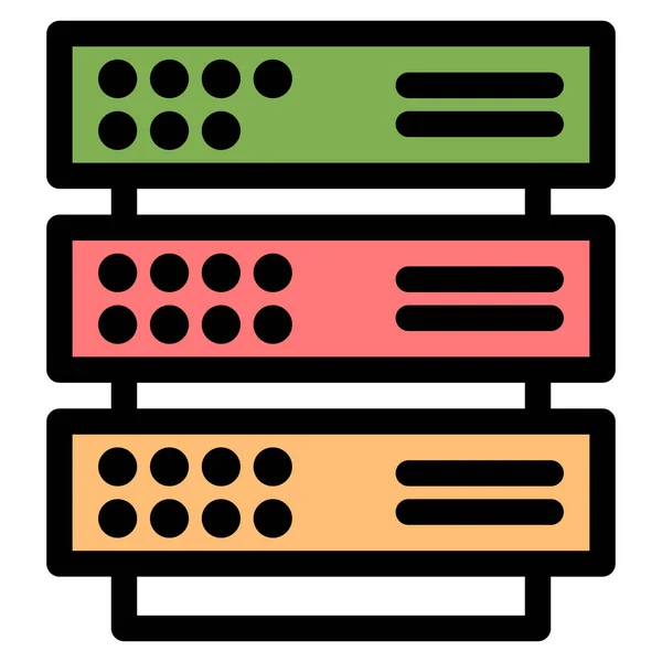 Servidores rack imágenes de stock de arte vectorial | Depositphotos