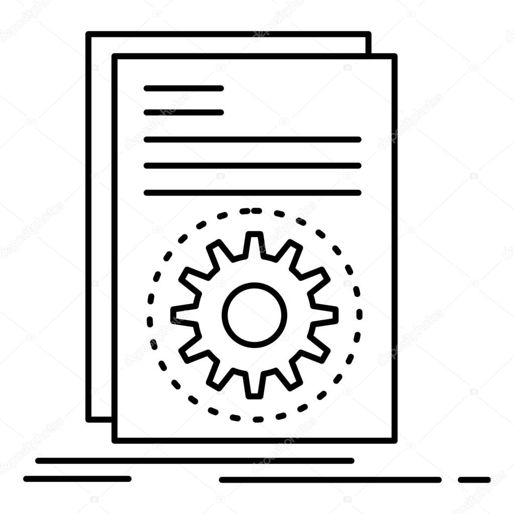icono ejecutable de ingeniería de código en estilo de esquema 2022