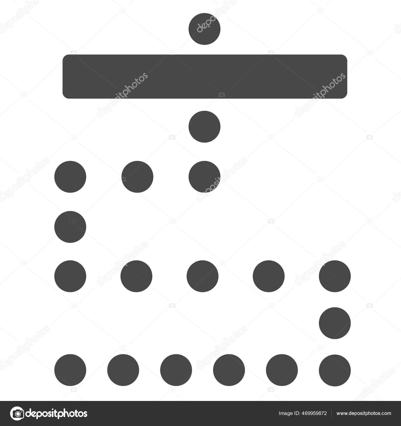 Counter Service Discipline Line Icon Solid Style Stock Vector Image by ...