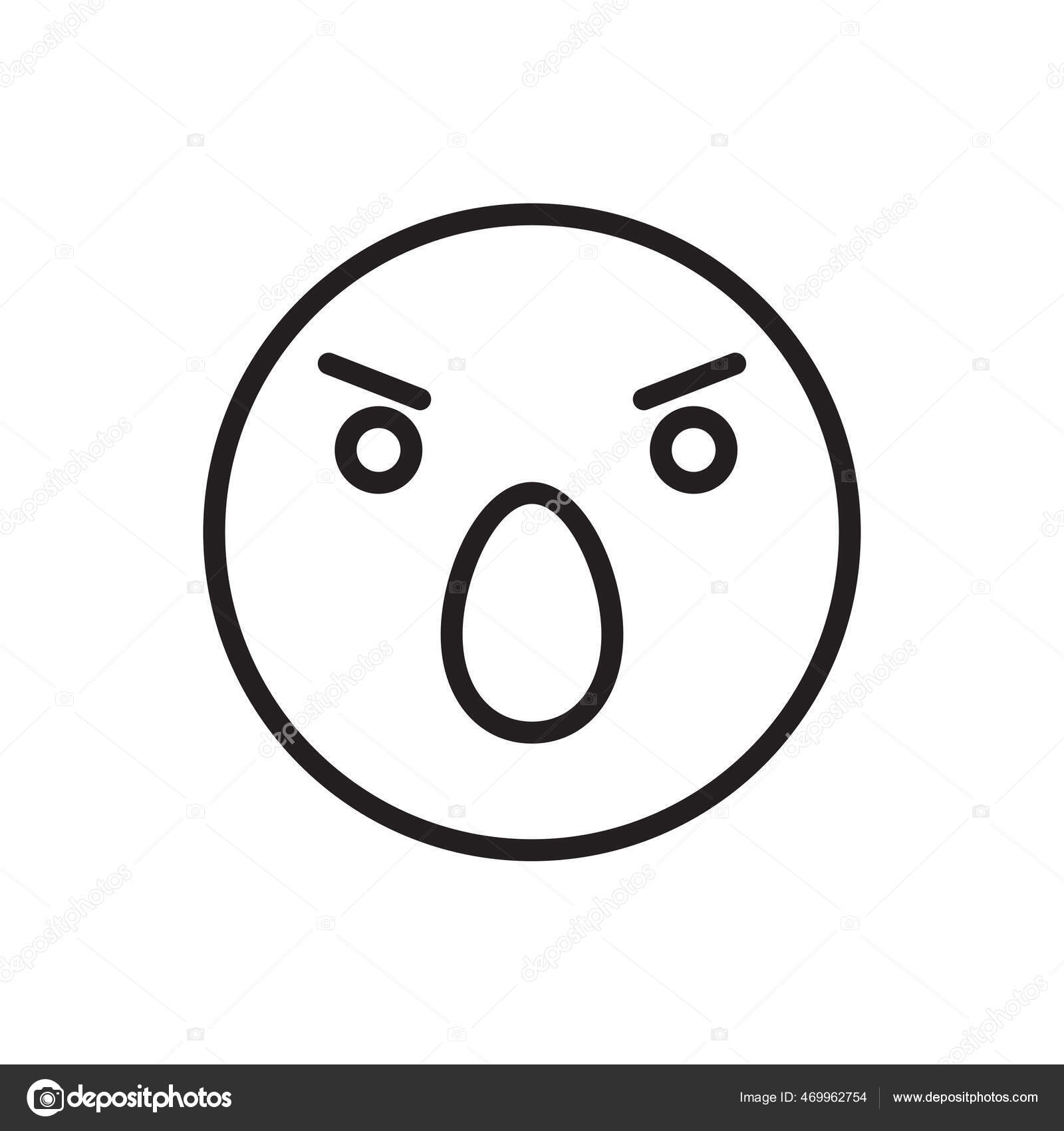 Emoticon Oho Gasp Icon Outline Style Stock Vector by ©iconfinder 469962754 Emoticon Oho Gasp Icon Outline Style Stock Vector by ©iconfinder 469962754