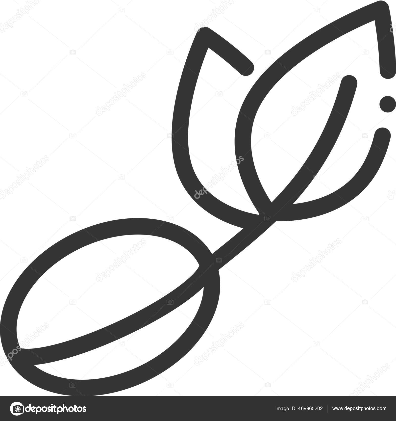 Seed Leaf Grow Icon Stock Vector by ©iconfinder 469965202