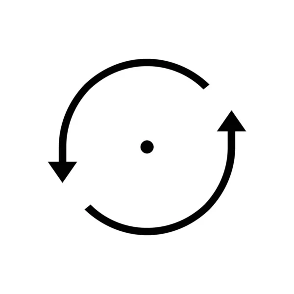 Axis Rotate Task Icon Outline Style Stock Vector Image by ©iconfinder ...