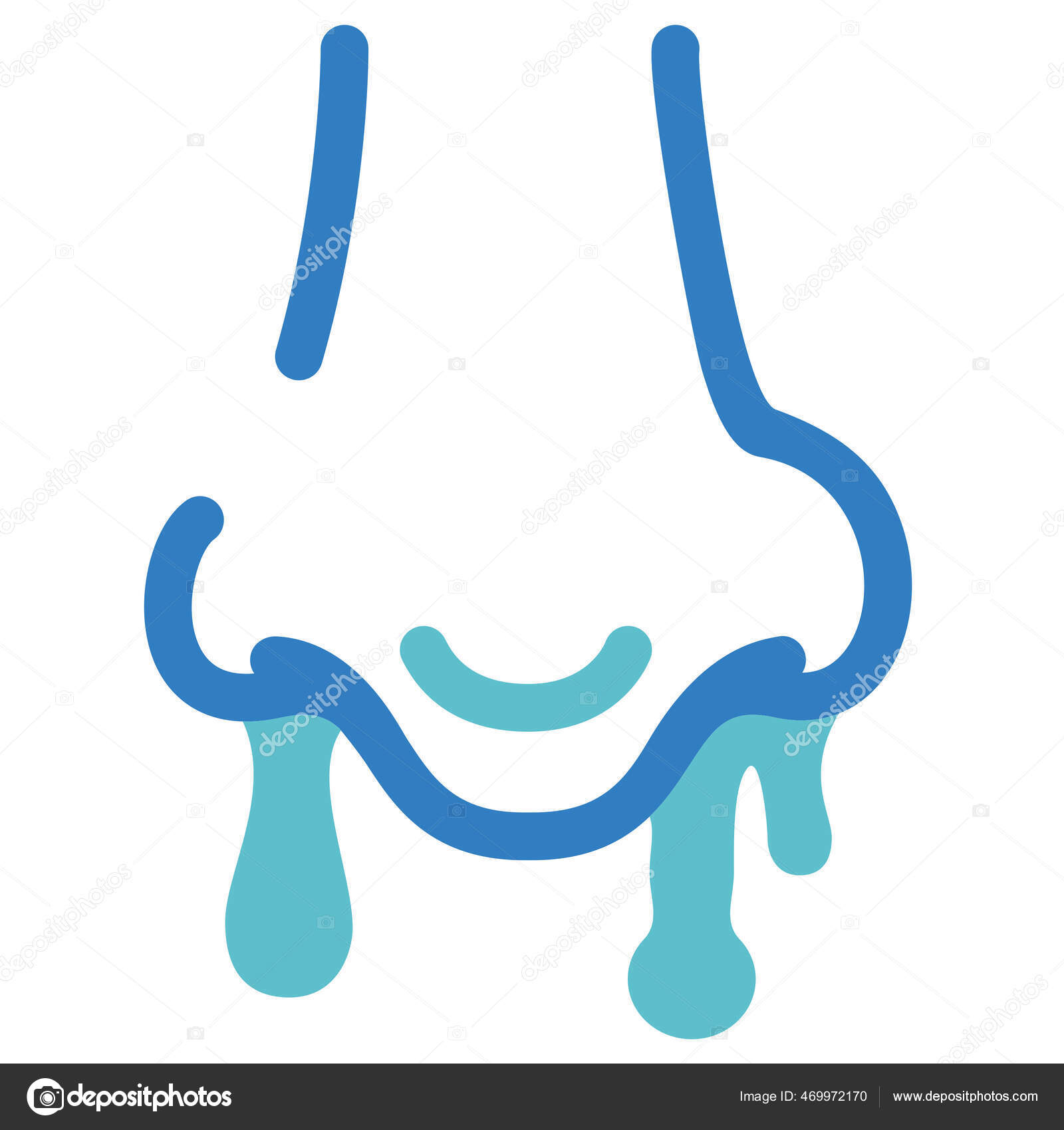 Cold Flu Sick Icon Solid Style Stock Vector Image by ©iconfinder #469972170