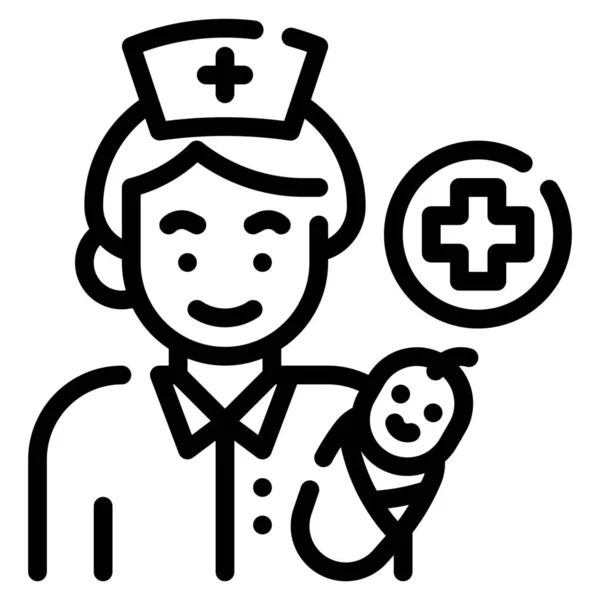 Midwife symbol Vector Art Stock Images | Depositphotos