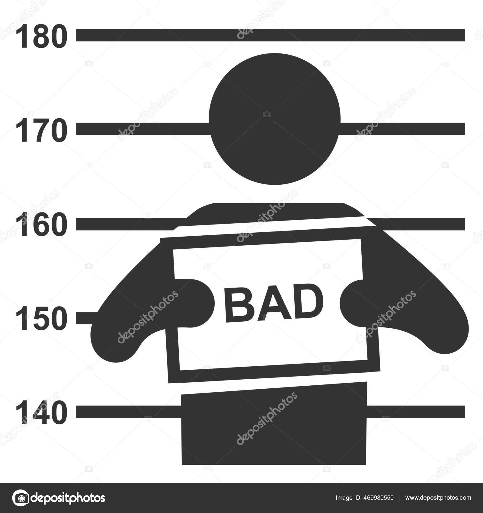 Arrest Bad Bad Guy Icon Solid Style Stock Vector by ©iconfinder 469980550