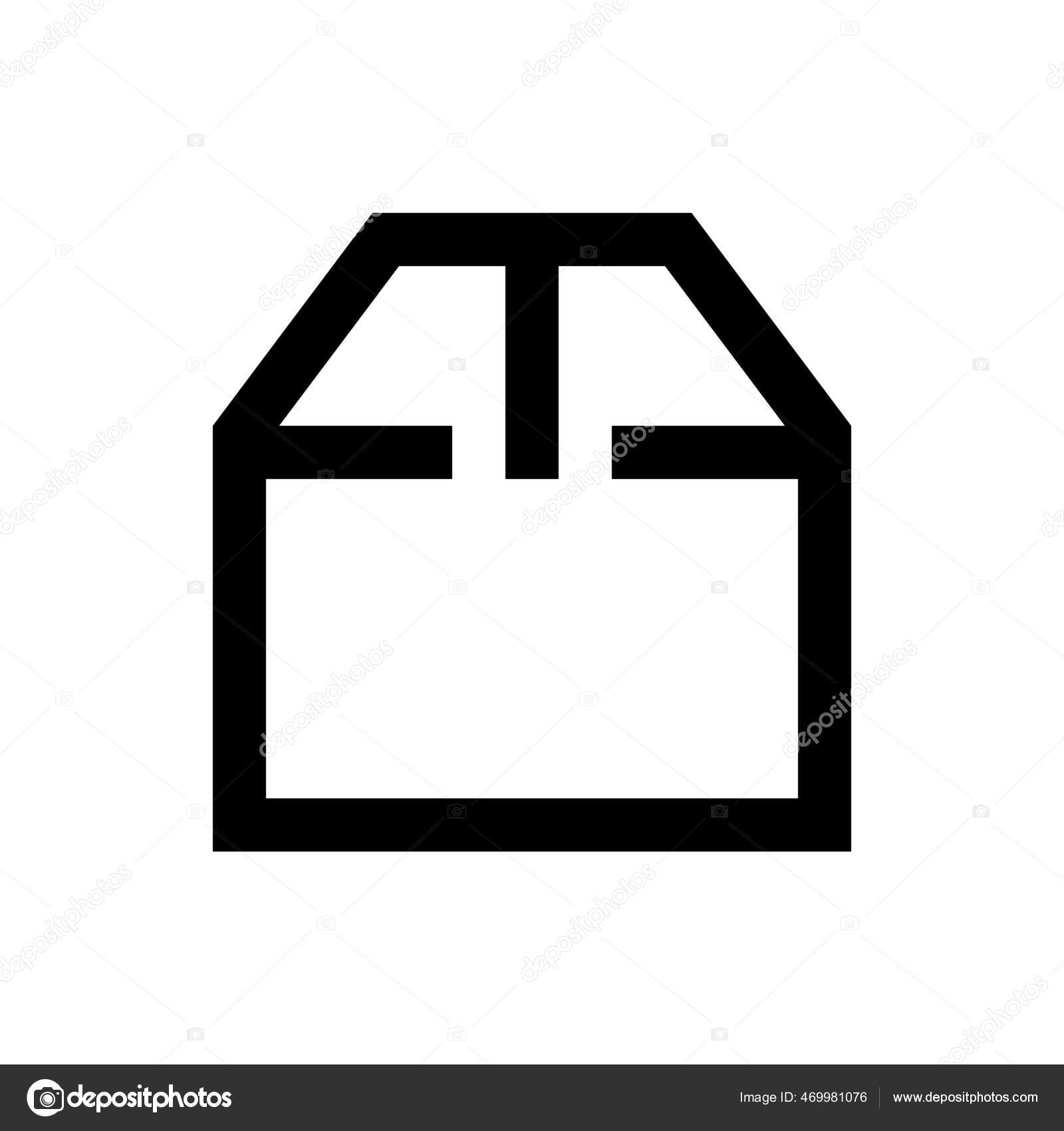 Commerce Package Outline Icon Outline Style Stock Vector Image by ...