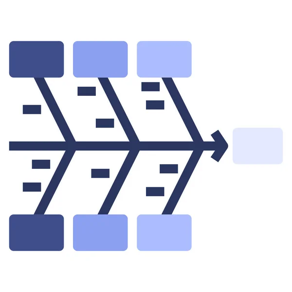 30 Fishbone diagram icon Vector Images | Depositphotos