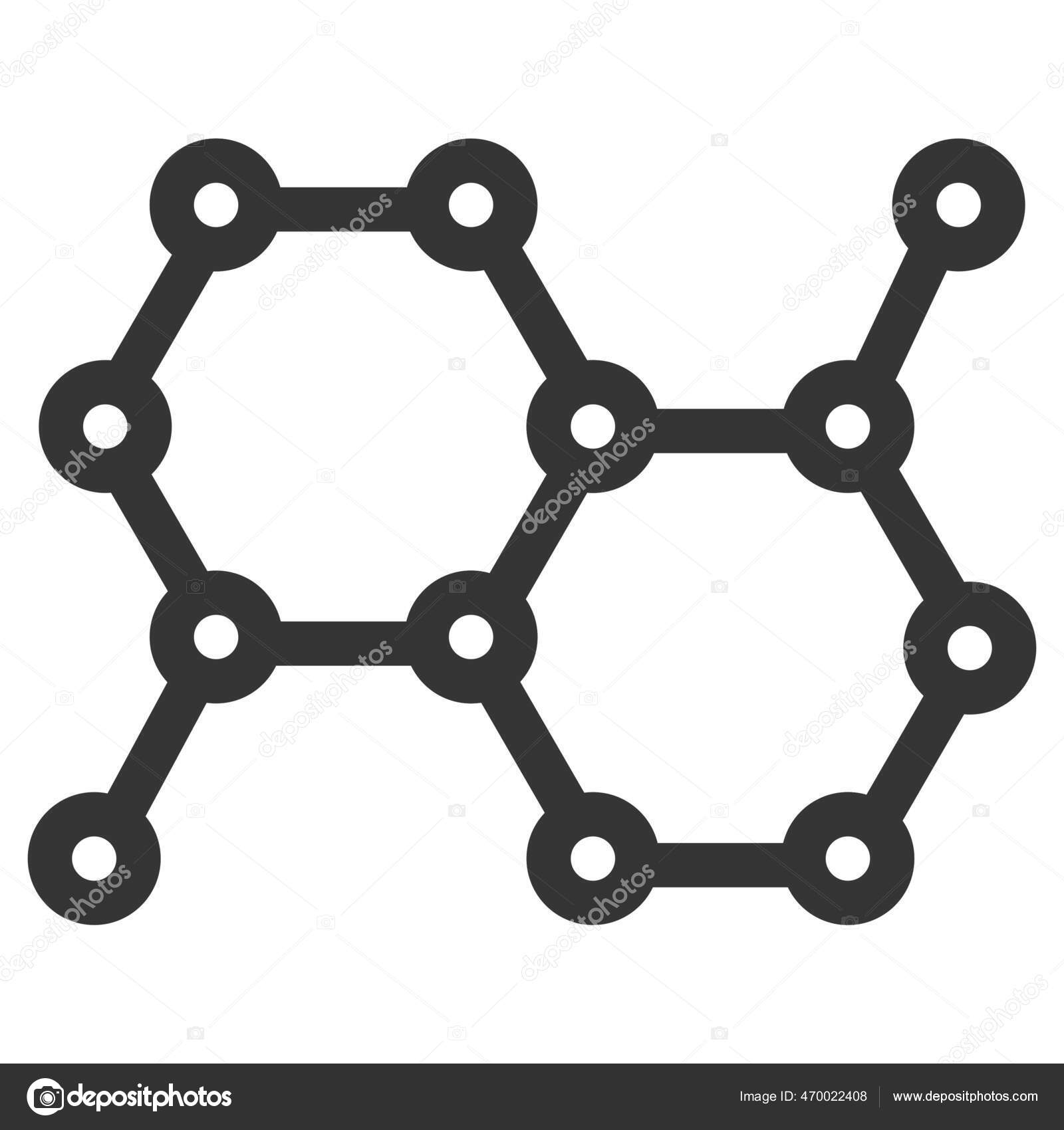 Molecule Carbon Microscope Icon Stock Vector by ©iconfinder 470022408