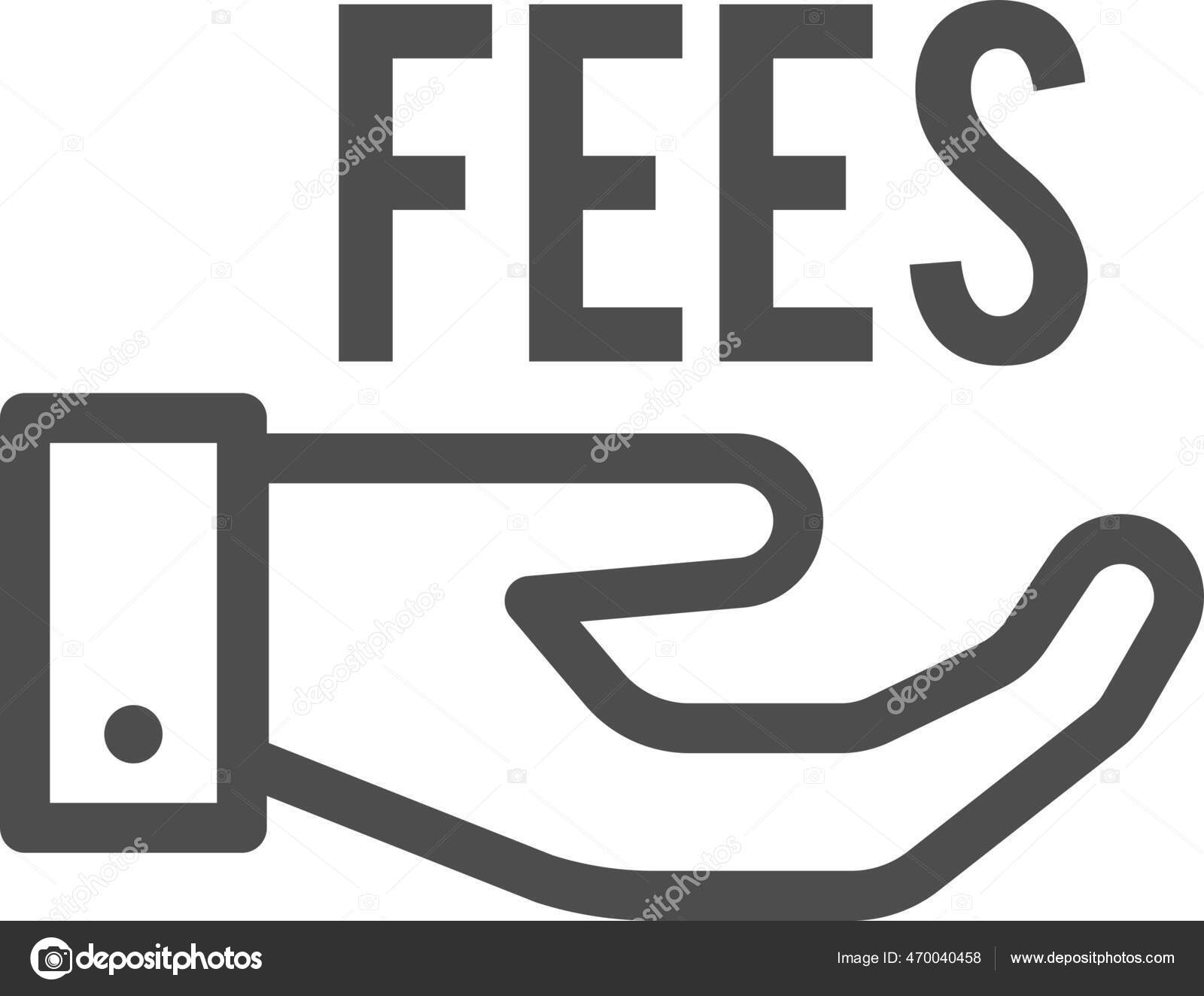 Benefit Fees Paid Icon Outline Style Stock Vector by ©iconfinder 470040458