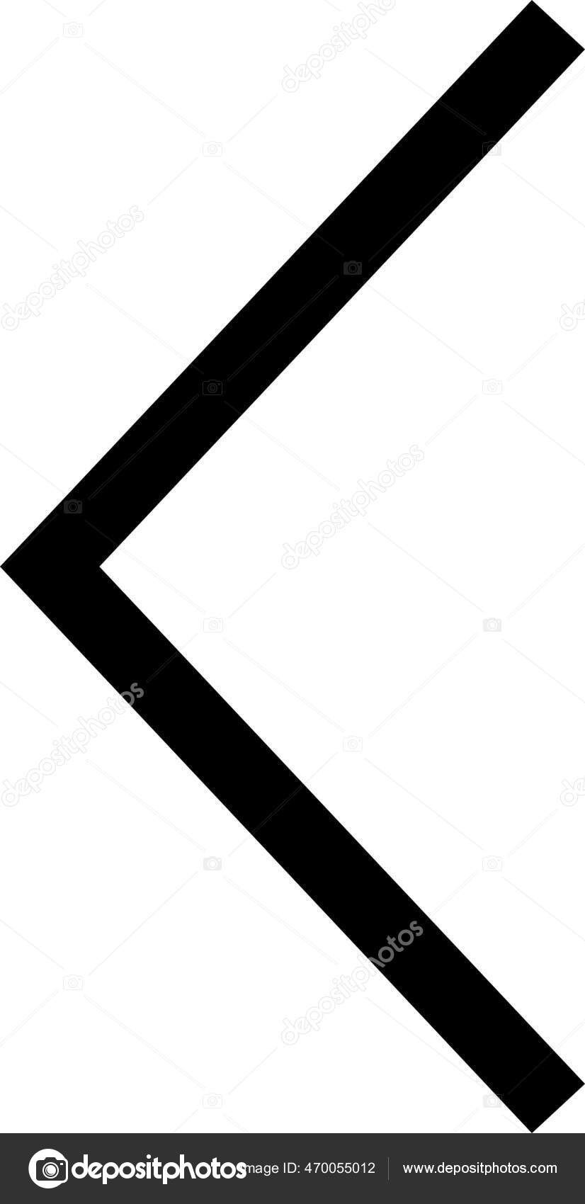 Arrow Left Outline Icon Outline Style Stock Vector by ©iconfinder 470055012