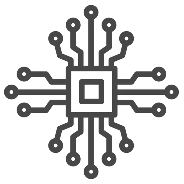 Chip Chipset Digital Icon Outline Style Stock Vector by ©iconfinder ...