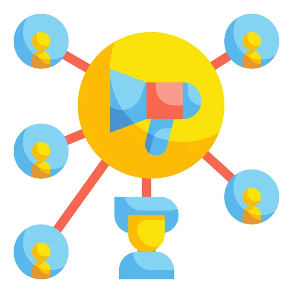 Advertising Marketing Megaphone Icon Stock Vector by ©iconfinder 470036440