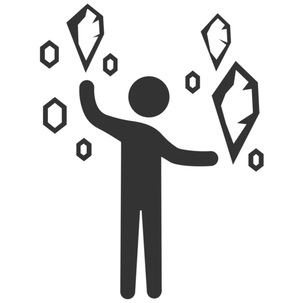 Símbolo de telecinesia Vector Art Stock Images | Depositphotos