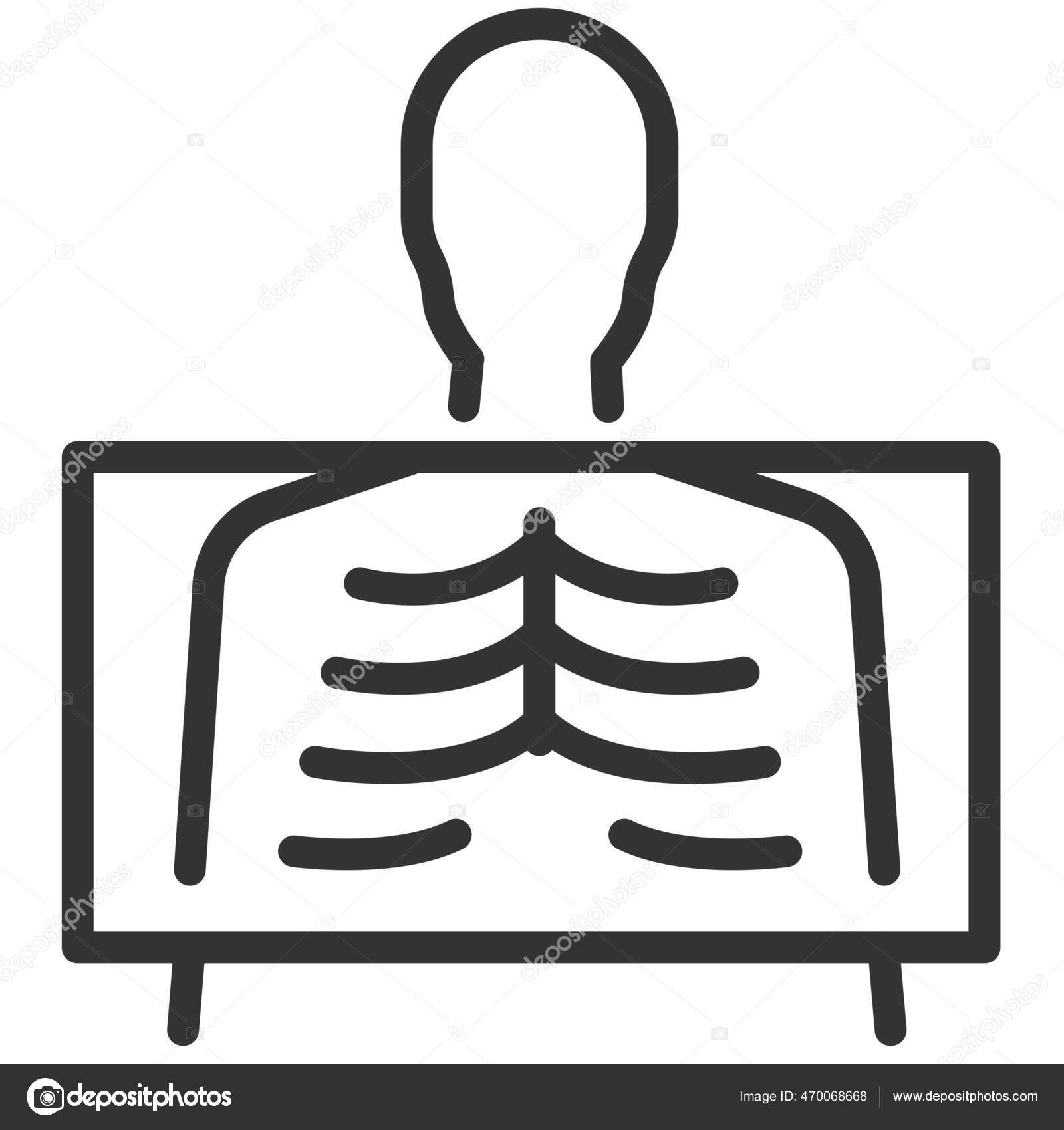 Body Check Health Icon Outline Style Stock Vector by ©iconfinder 470068668