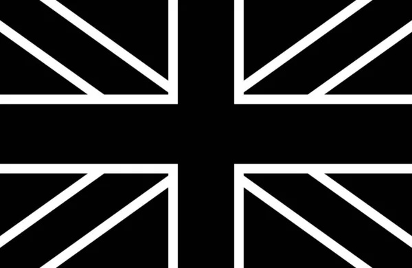 British Flag Black And White Wallpaper