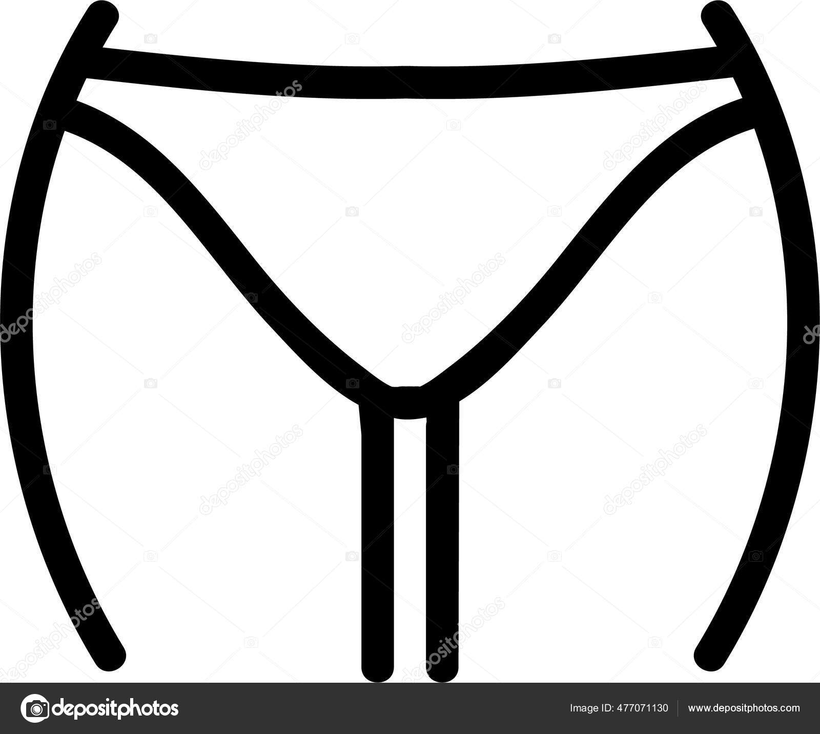 Ass Body Butt Icon Vector de stock por ©iconfinder 477071130