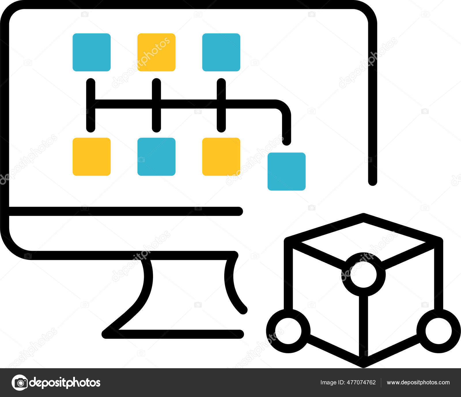 Car Computer Icon Stock Vector by ©iconfinder 477074762