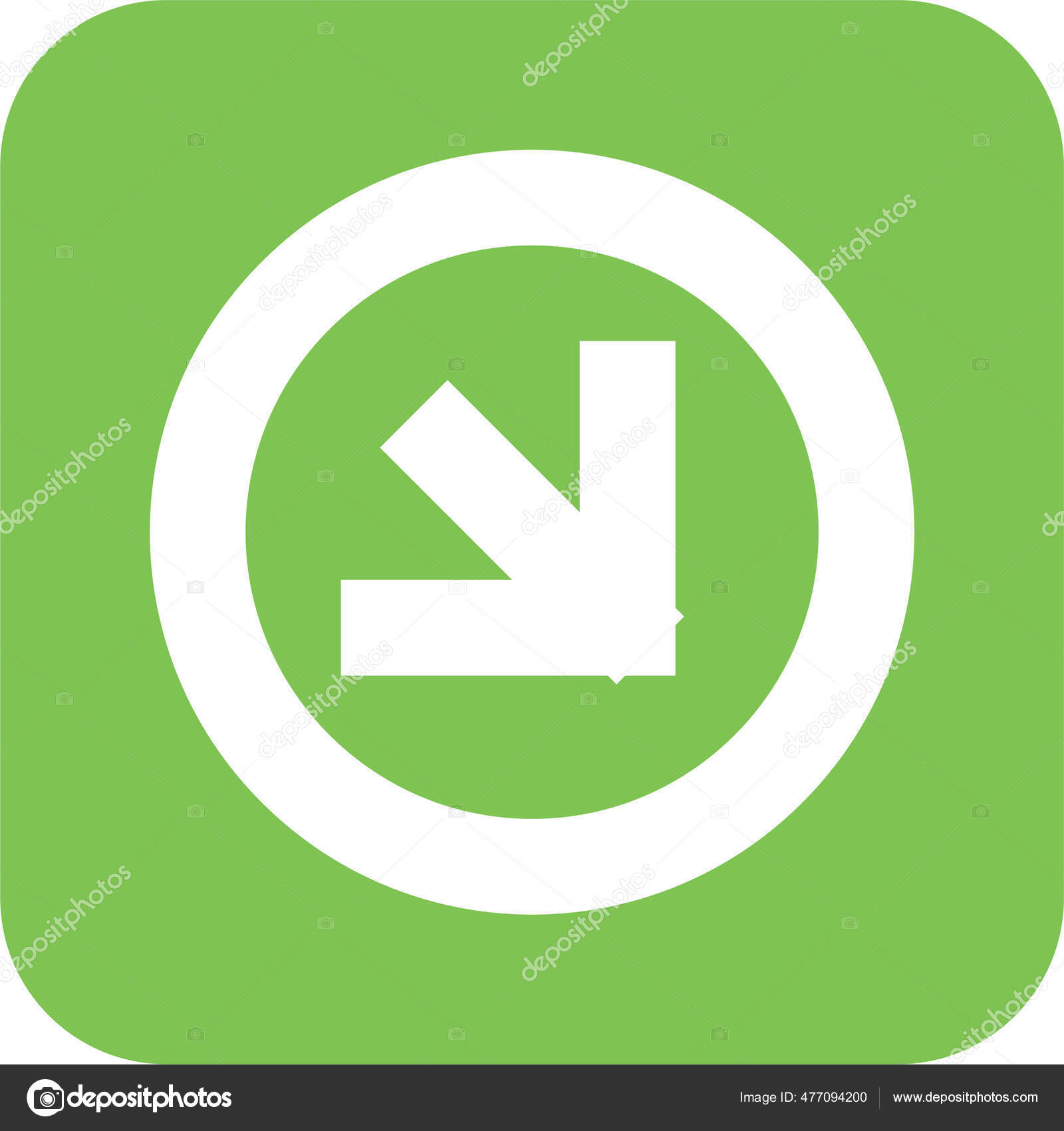 Align Arrow Arrows Icon Solid Style Stock Vector Image by ©iconfinder ...