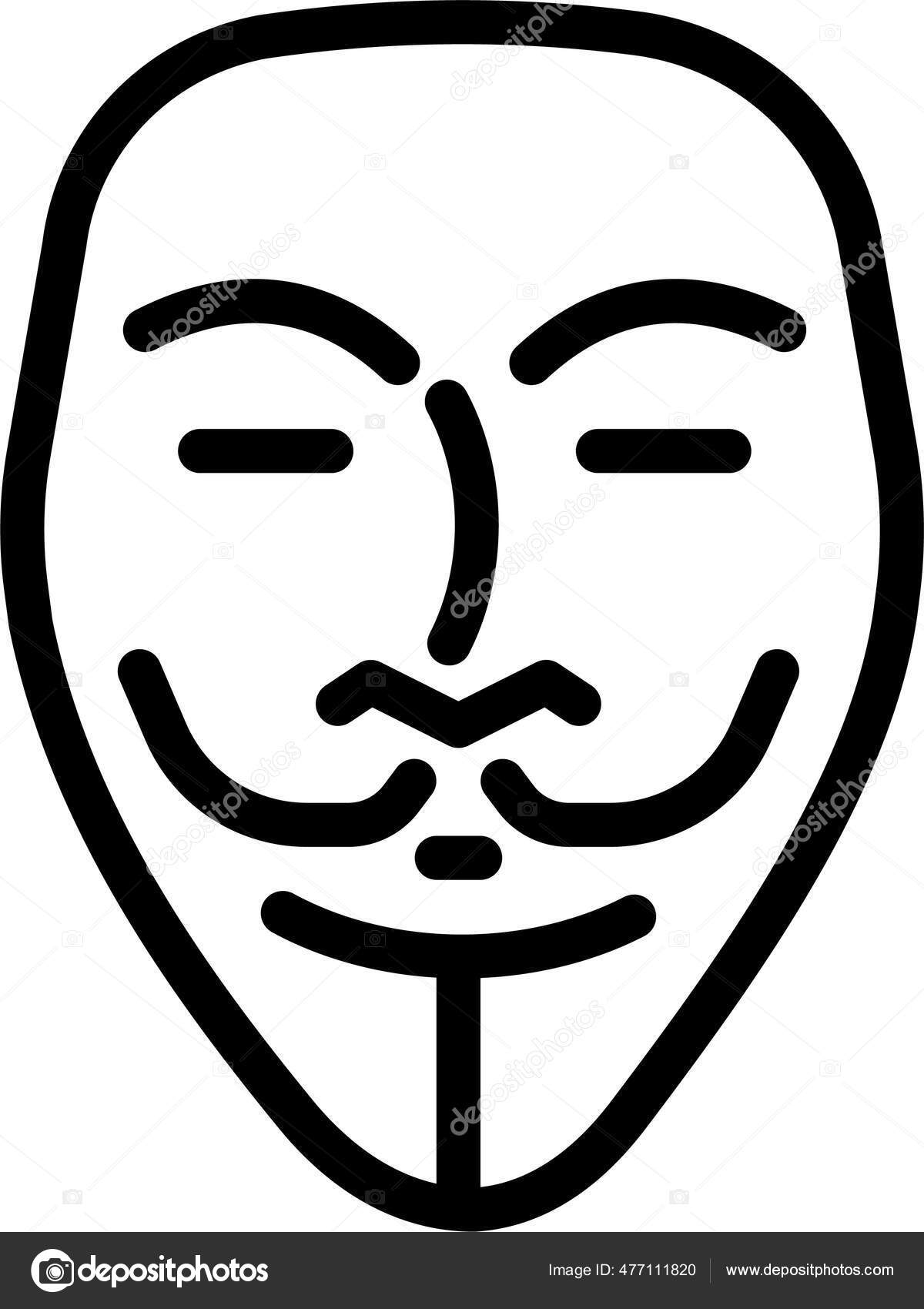 Vendetta Mask Vector