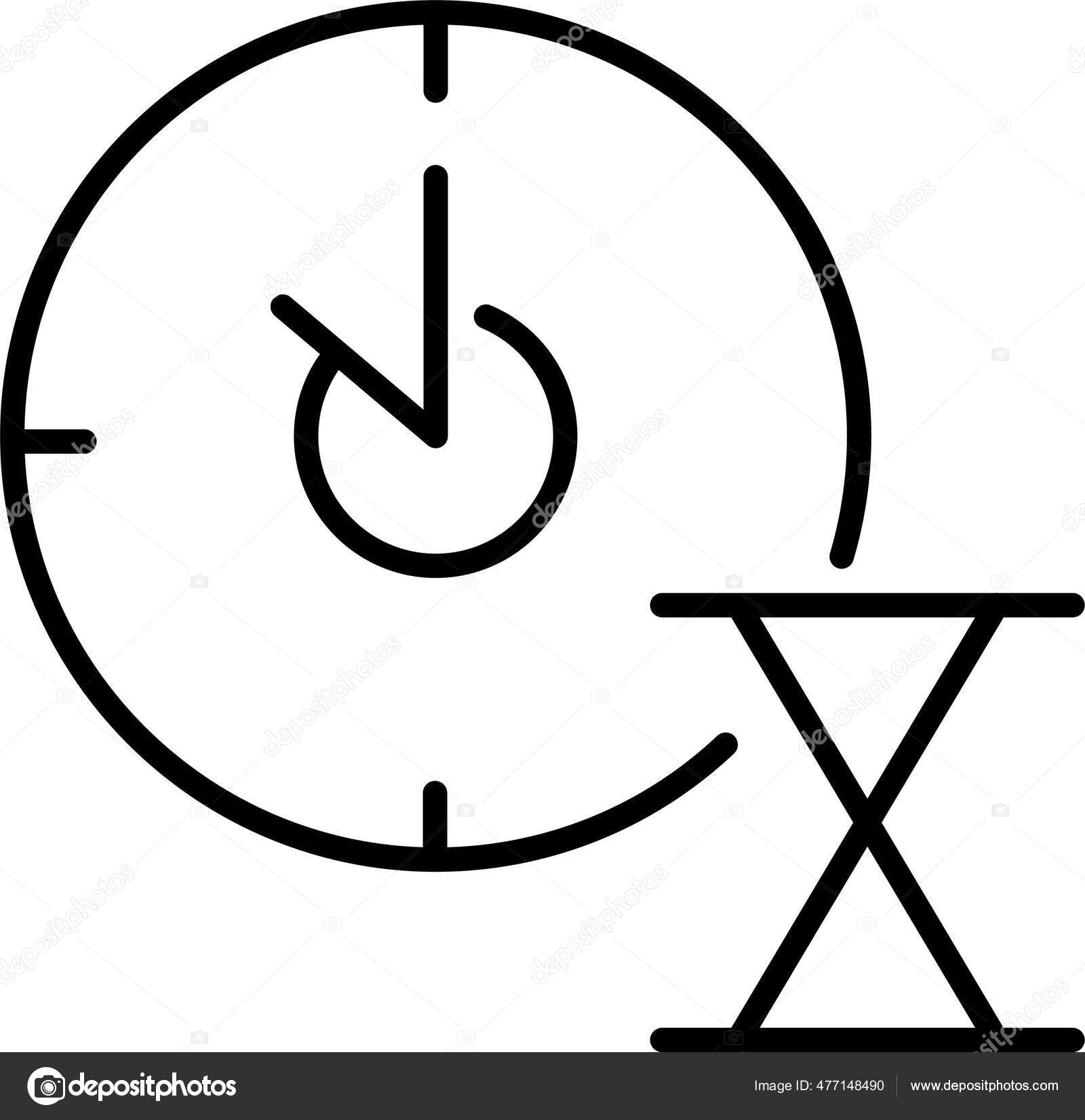 Century Clock Minutes Icon Stock Vector by ©iconfinder 477148490