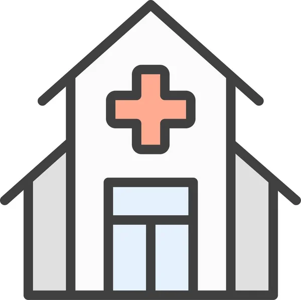 Clinic hospital infirmary icon Vector Art Stock Images | Depositphotos